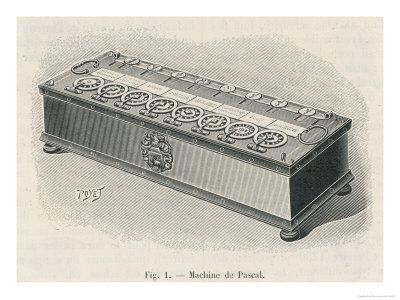 'Pascal Pascal's Calculating Machine' Giclee Print - Poyet | AllPosters.com