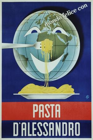 'Pasta D'Alessandro Poster' Giclee Print - Paolo Garretto | AllPosters.com
