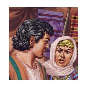 Joseph and Potiphar's Wife (Fine Art) Posters, Prints, Paintings & Wall ...