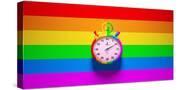 Rainbow Sports Stopwatch Gay Pride Time Clock Timer Equality Rainbow ...