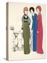 'Three Empire Line Evening Coats from 'Les Robes De Paul Poiret' Pub ...