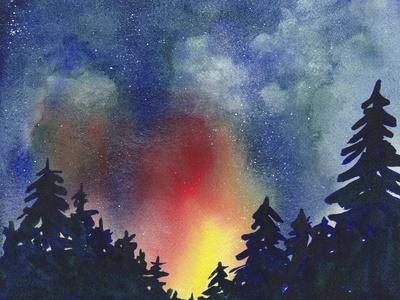 'Night Sky IV' Prints - Paul McCreery | AllPosters.com