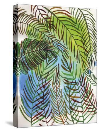 'Tropical Tangle' Stretched Canvas Print - Paula Mills | AllPosters.com