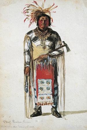 Pawnee Indian Chief Giclee Print | AllPosters.com