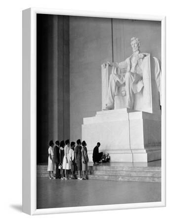 'Paying Homage to Lincoln' Photographic Print - William J. Smith ...