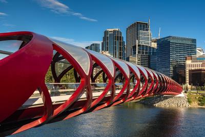 'Peace Bridge, Calgary, Alberta, Canada' Photographic Print - Stefano ...