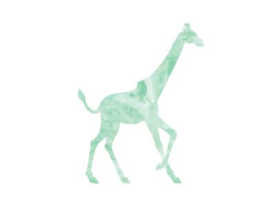 'Giraffe' Posters - Peach & Gold | AllPosters.com