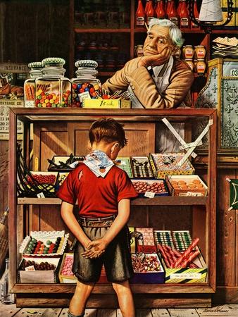 '"Penny Candy," September 23, 1944' Giclee Print - Stevan Dohanos ...