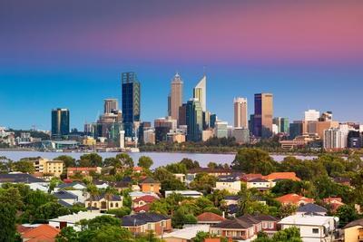 'Perth. Cityscape image of Perth skyline, Australia during during ...