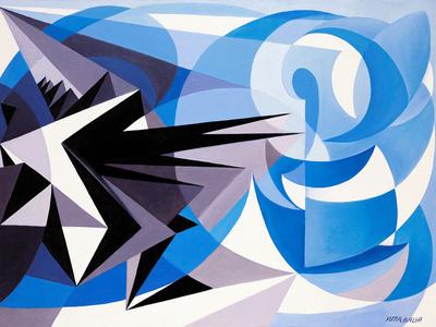 'Pessimism and Optimism' Giclee Print - Giacomo Balla | AllPosters.com