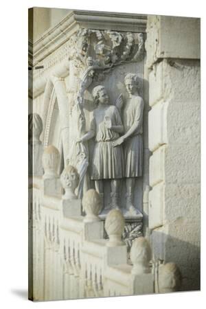 'Statues in Conversation' Stretched Canvas Print - Peter Fischer ...