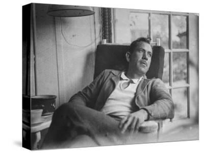 'John Steinbeck' Stretched Canvas Print - Peter Stackpole | AllPosters.com