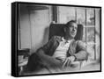 'John Steinbeck' Stretched Canvas Print - Peter Stackpole | AllPosters.com