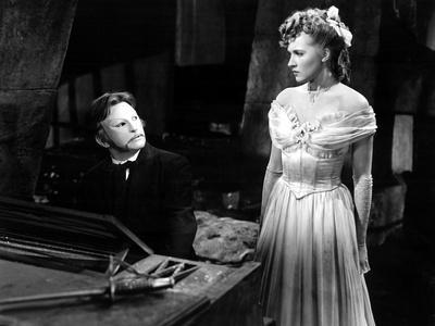 'Phantom Of The Opera, Claude Rains, Susannah Foster, 1943' Photo ...