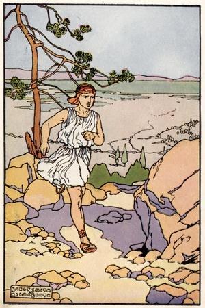 'Pheidippides Runs' Art | AllPosters.com