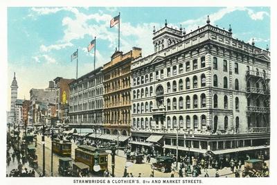'Philadelphia, Pennsylvania - Strawbridge and Clothiers Building ...