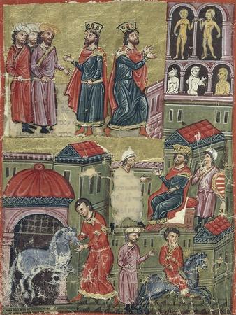 'Philip and the Oracle of Delphi, Alexander the Great Taming Bucephalus ...