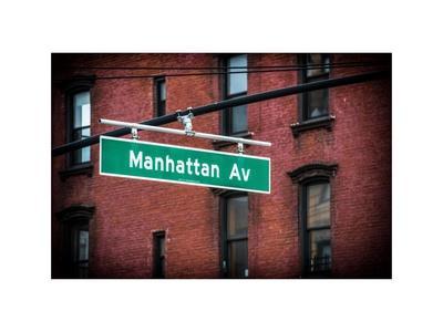 'Manhattan Avenue Sign' Posters - Philippe Hugonnard | AllPosters.com