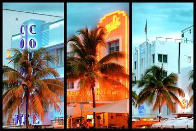 Miami Beach Art Deco Posters Miami Art Deco Hotel Print Miami Art