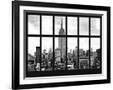 Window View - Cityscape with the Empire State Building - Manhattan ...
