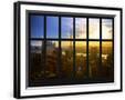 Window View - NY Skyscrapers at Sunset - Manhattan - New York City ...