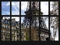 'Window View - the Eiffel Tower and Buildings of Parisian Architecture ...
