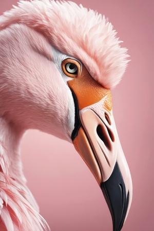 'Xtravaganza - Flamingo Dad' Posters - Philippe HUGONNARD | AllPosters.com