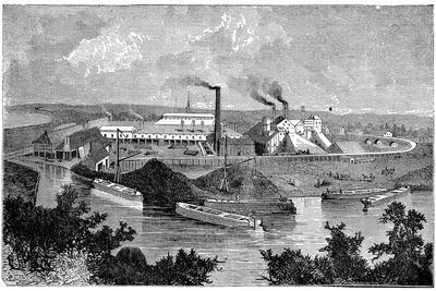 'Phoenix Iron and Bridge Works, Phoenixville, Pennsylvania, USA, 1873 ...