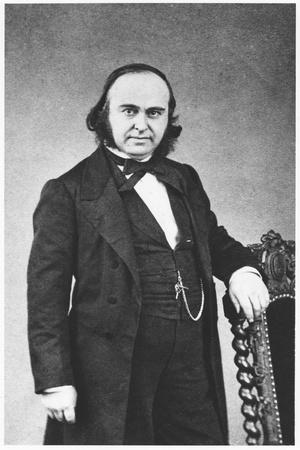 'Photographic Visiting Card of Paul Broca circa 1860-70' Giclee Print ...