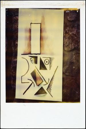 'PICASSO POLAROIDS & TRAVEL TRANSPARENCIES (drawing)' Giclee Print ...