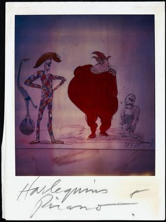 'PICASSO POLAROIDS & TRAVEL TRANSPARENCIES (drawing)' Giclee Print ...