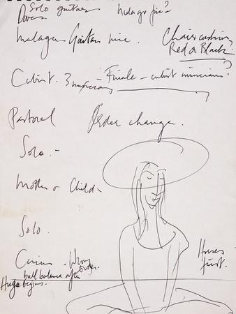 'Picasso sketches 179, 1988 (drawing)' Giclee Print - Ralph Steadman ...