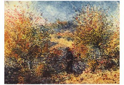 Pierre-Auguste Renoir (Spring Landscape) Art Poster Print Prints ...