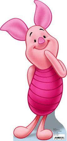 'Piglet' Cardboard Cutouts | AllPosters.com