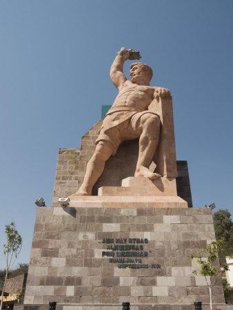 'Pipila Monument Statue on Hill in Guanajuato, Guanajuato State, Mexico ...