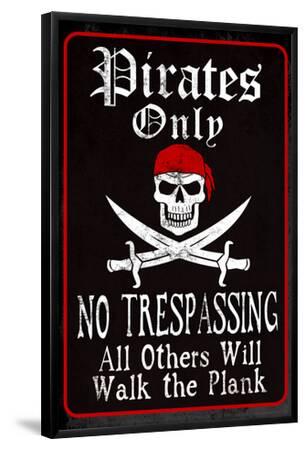 'Pirates Only Sign' Posters | AllPosters.com