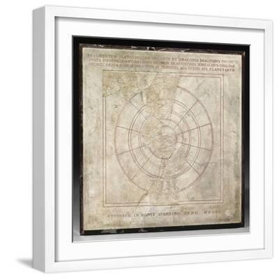 'Planisphere Bianchini (Egyptian-Greek Planisphere)' Giclee Print ...