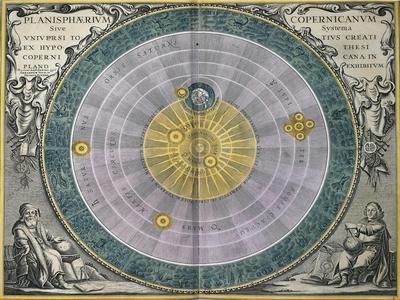 'Planisphere of the Universe According to Nicolaus Copernicus, 1473 ...