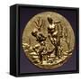 Plaque Depicting the God Apollo and Marsyas, Gilt Brass, Florentine or ...