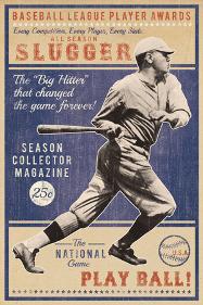 'Play Ball' Giclee Print - The Vintage Collection | AllPosters.com