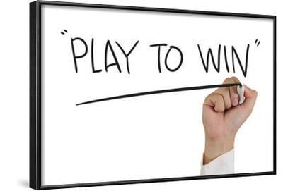 'Play to Win' Photographic Print - airdone | AllPosters.com