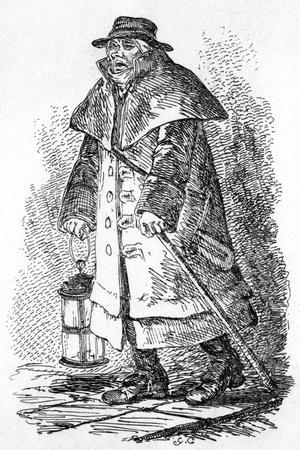 'Police, Watchmen, 1827' Posters - George Cruikshank | AllPosters.com