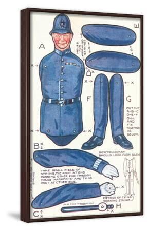 Police Paper Doll