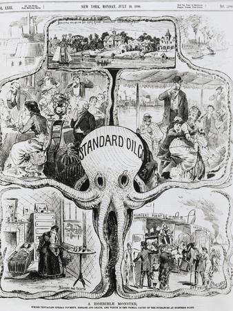 Standard Oil Political Cartoon