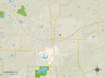 Carbondale Il Zip Code Map - Map