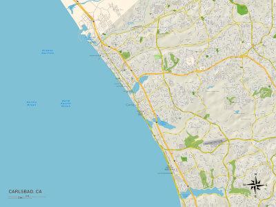 Map Of Carlsbad Area