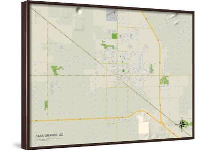 Casa Grande Zip Code Map - Map