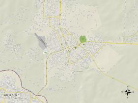 'Political Map of Del Rio, TX' Prints | AllPosters.com