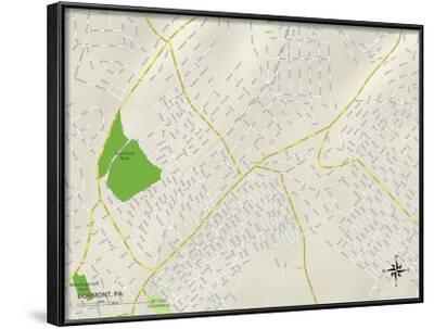 'Political Map of Dormont, PA' Art | AllPosters.com