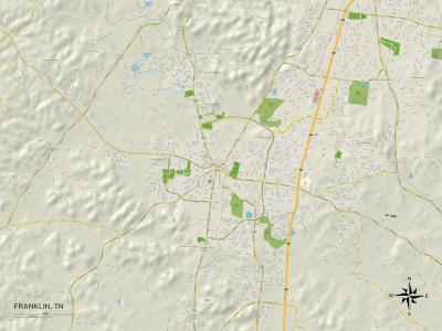 Franklin Tennessee Map
